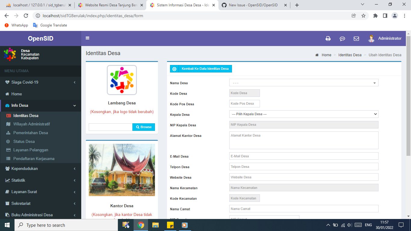 Bug/error: Tidak Bisa Mengubah Info Desa | Localhost · Issue #4809 ... Bug/error: Tidak Bisa Mengubah Info Desa | Localhost · Issue #4809 ...