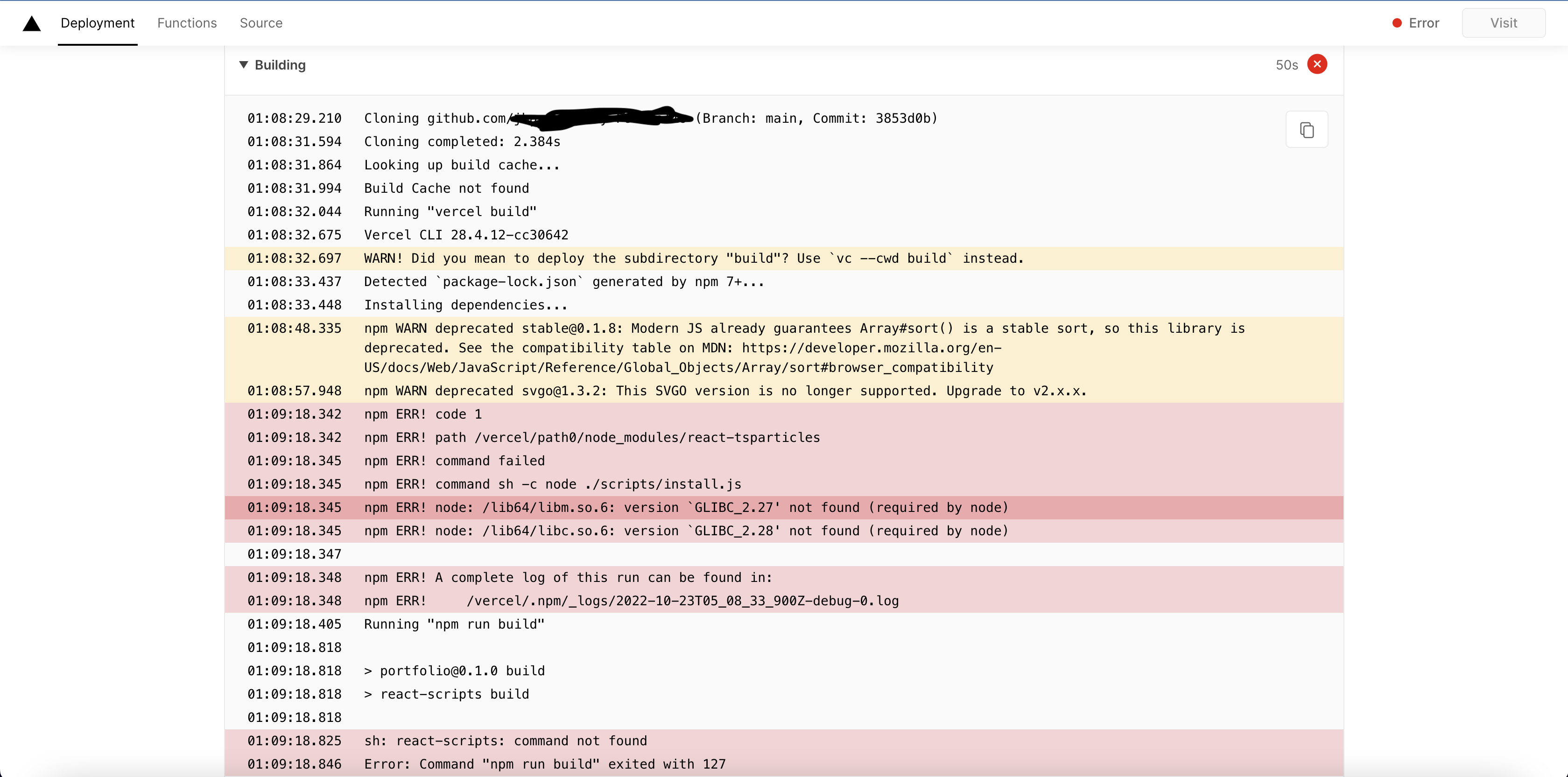 [Bug]: Can't deploy with tsParticles... · Issue #4786 · tsparticles/tsparticles · GitHub