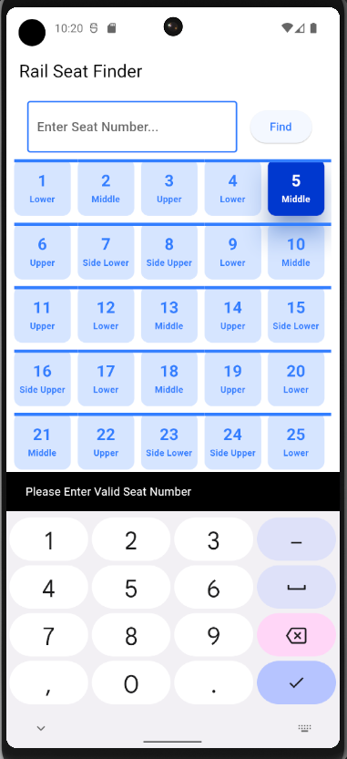GitHub - arinyadav/Rail-Seat-Finder: A Flutter project as a assignment ...