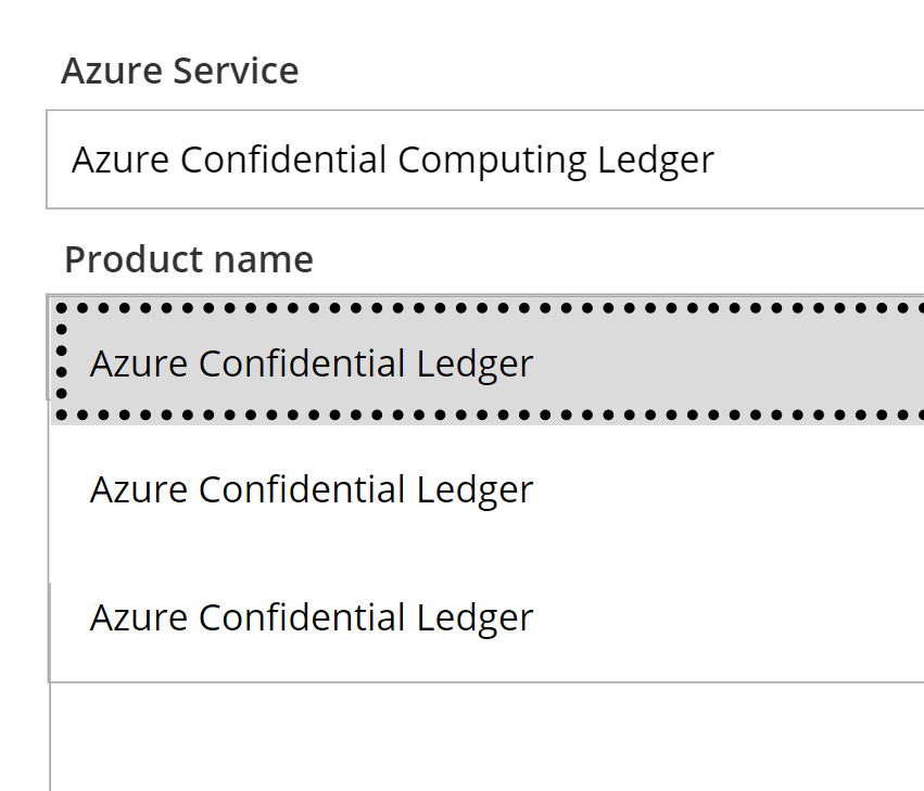 Multiple Products With The Same Name Are Shown In Informational Meeting · Issue 4808 · Azure