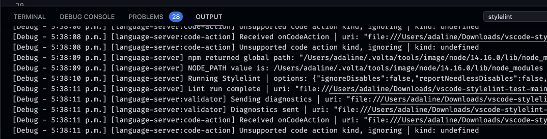 [Bug]: "source.fixAll.stylelint": true + "onFocusChange" · Issue #295 · stylelint/vscode ...