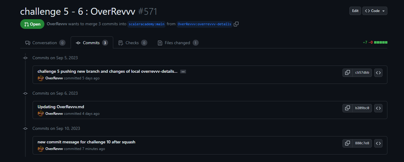 Challenge #1: Arnav Kumar (overrevvv) · Issue #71 · scaleracademy/scaler-open-source-september ...