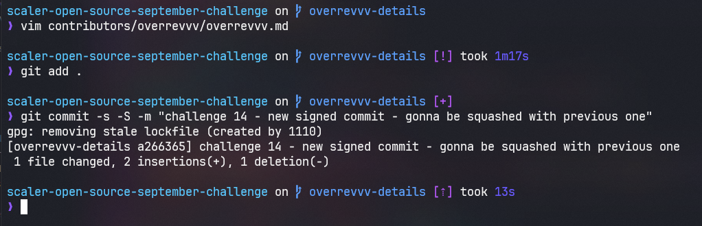 Challenge #1: Arnav Kumar (overrevvv) · Issue #71 · scaleracademy/scaler-open-source-september ...