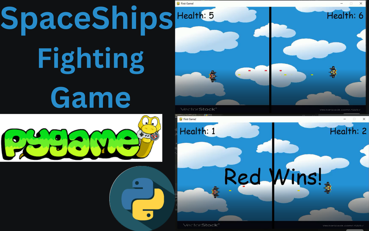 Github Yasirrustam06spaceshipfightergame Spaceship Invaders Game Using Python And Pygame