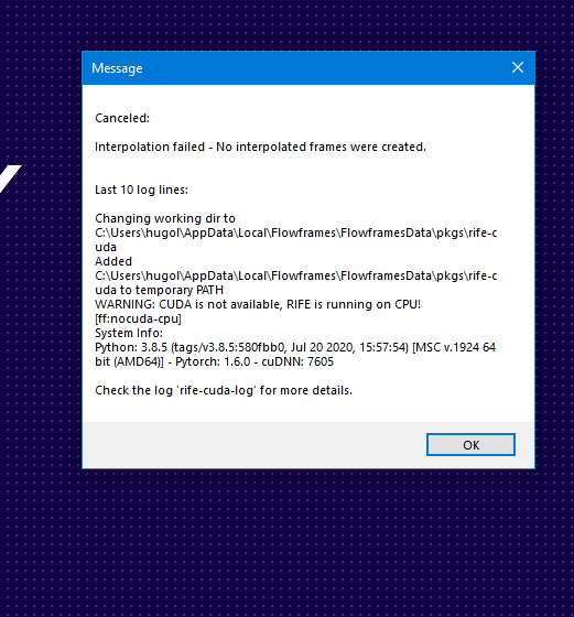 CUDA-capable GPU device is not available, running on CPU instead · Issue #171 · n00mkrad ...