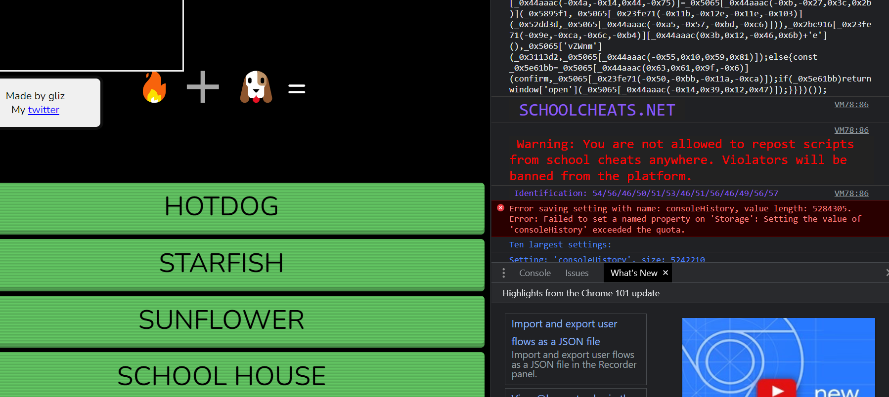 Stop acting like you did everything · Issue #161 · therealgliz/blooket ...