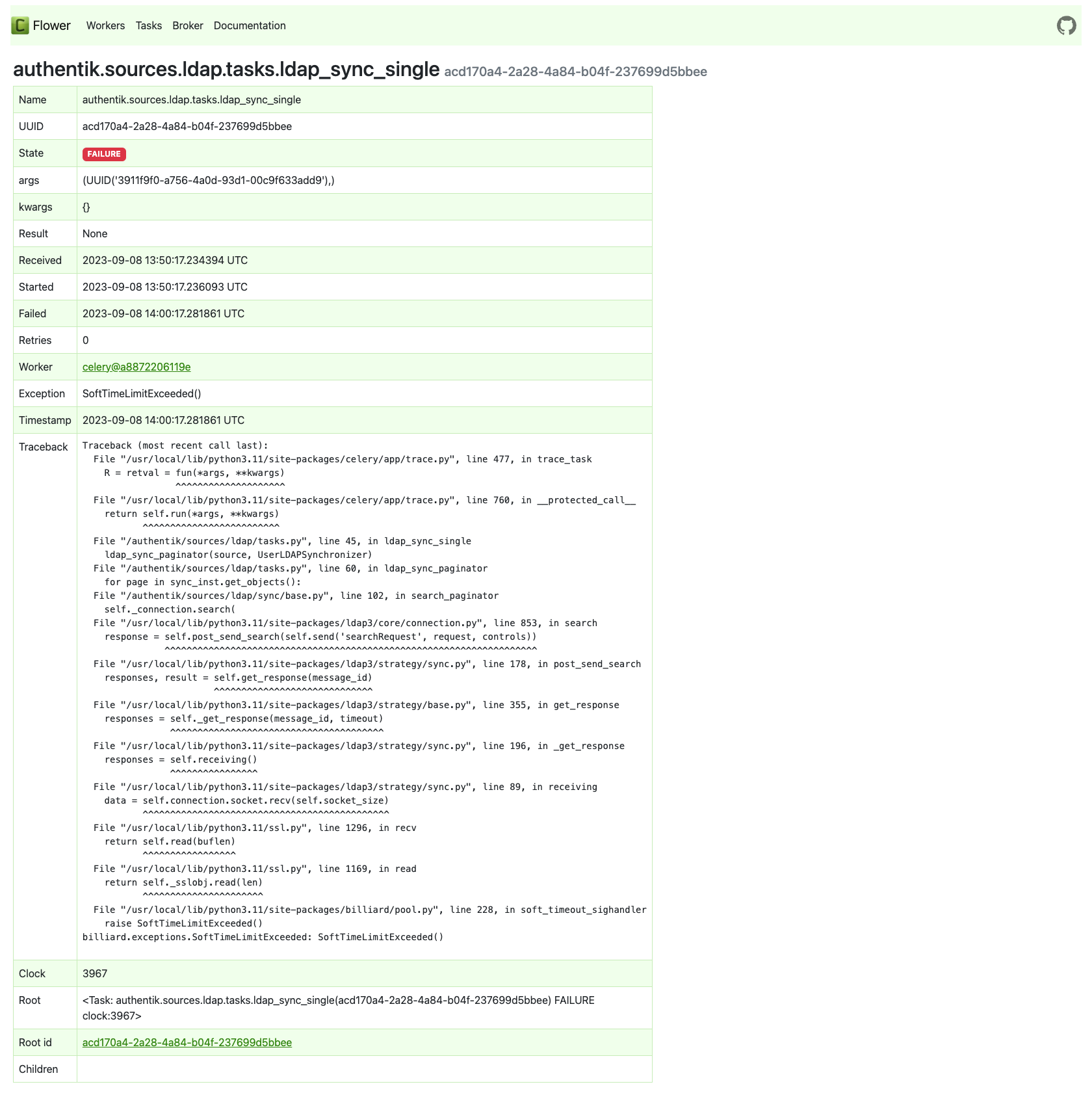 ldap_sync_single ignores "ldap.task_timeout_hours" settings · Issue #6808 · goauthentik ...