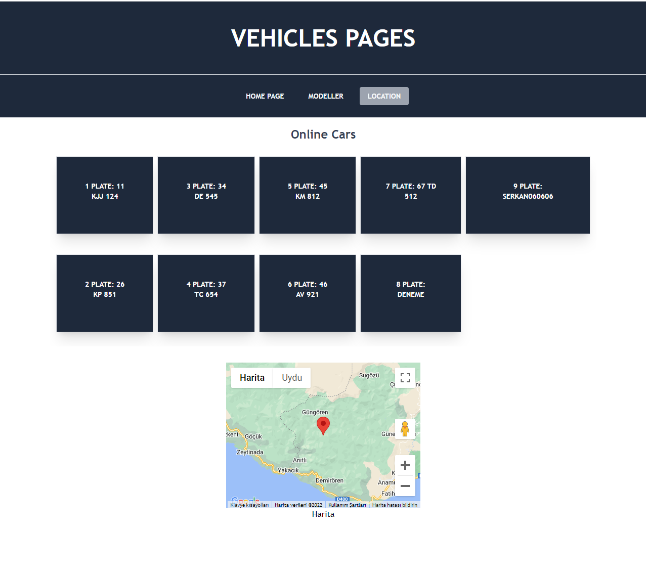 GitHub - Serkan-Ucakcioglu/Vehicles-Page: React JS Vehicles