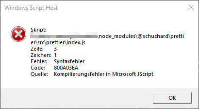 index.js Windows Script Host Syntax Error 800A03EA · Issue #64 ...