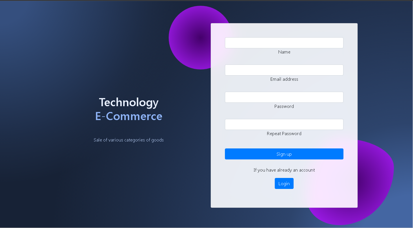 GitHub - MuradAbbaszade/E-Commerce: Technology E-Commerce website with Java and Spring