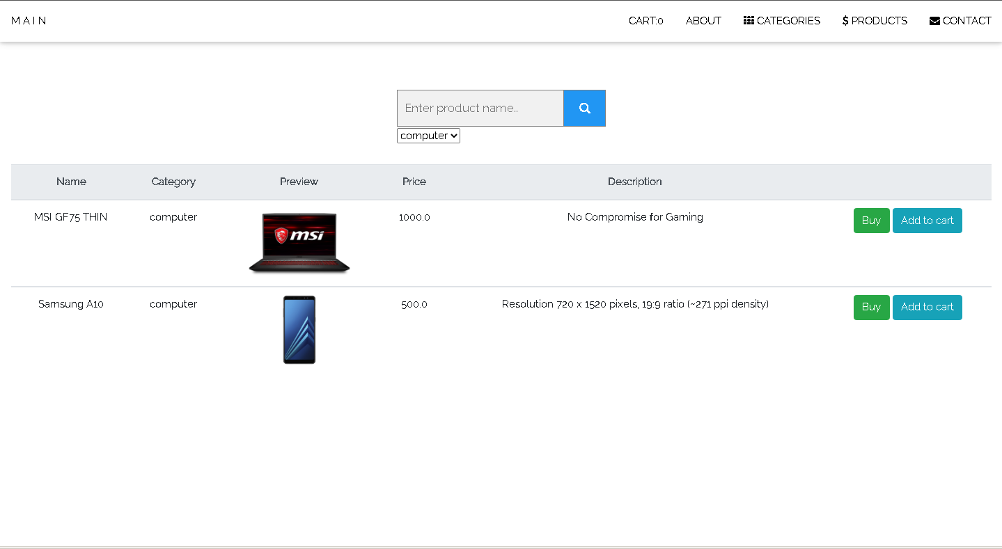 GitHub - MuradAbbaszade/E-Commerce: Technology E-Commerce website with Java and Spring