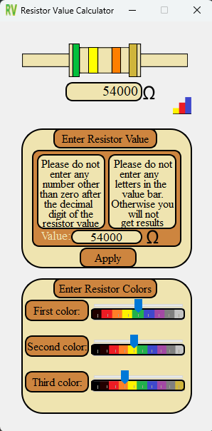 GitHub - KeremCikikci/resistor_calculator: This project introduces a desktop application ...