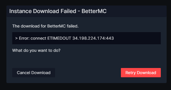 Extremely slow download. · Issue #1478 · gorilla-devs/GDLauncher · GitHub