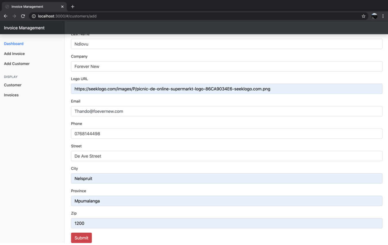 GitHub - philusdevs/invoice_management: This application was developed ...