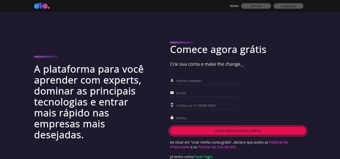 GitHub - MayaraRocha95/projeto-plataformadio-react