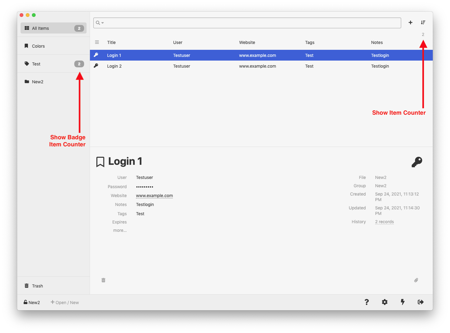 [Feature Request] Show item Count and Badge Counter · Issue #1903 ...