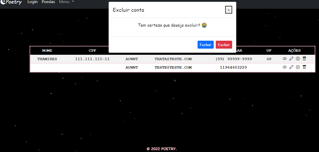 GitHub - ThamiresLC/MVC-poetry