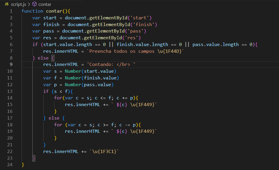 GitHub - ThamiresLC/ContadorHTML-JS