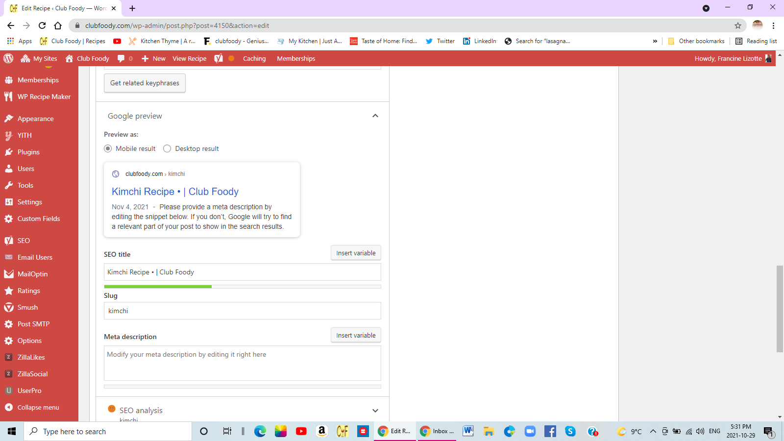 Yoast Tabs Not Working in Editor · Issue #17579 · Yoast/wordpress-seo · GitHub