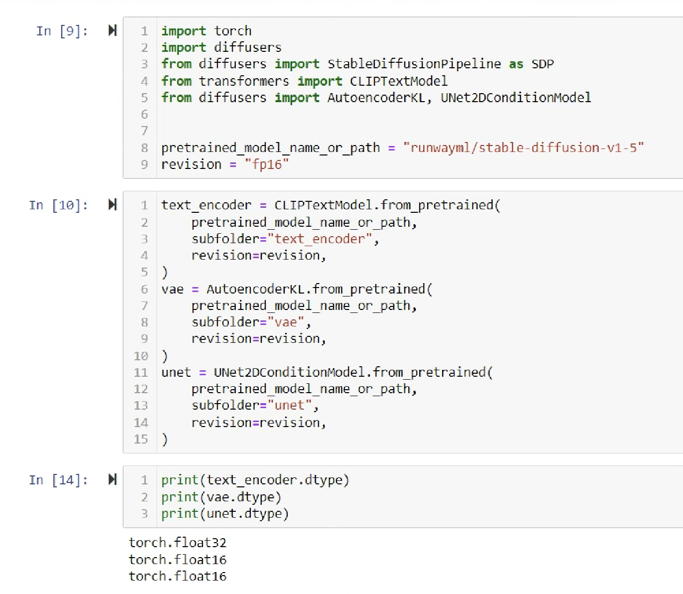 CLIPTextEncoder loads in float32 when using revision="fp16" · Issue #131 · cloneofsimo/lora · GitHub