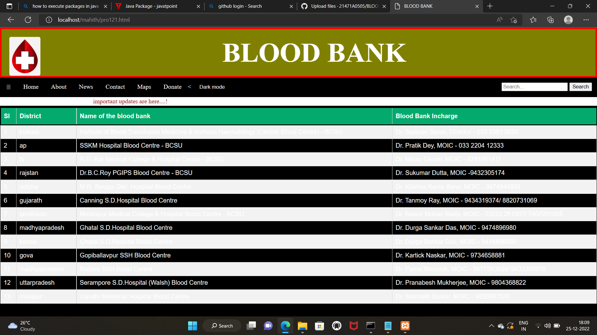 GitHub - 21471A0505/E-BLOOD-BLANK: Blood bank website