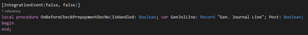 [Event Request] Table 18 Customer - CheckPrepaymentDocNo Function · Issue #16363 · microsoft ...