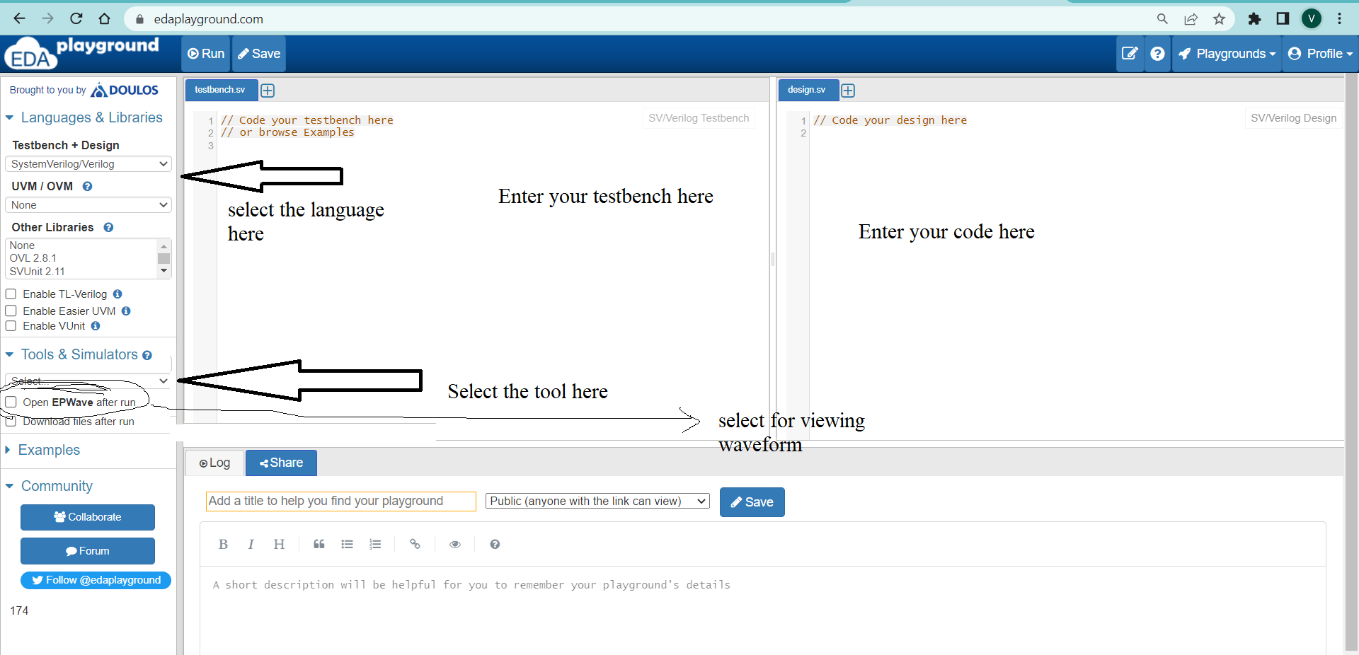 internship_training/edaplayground_walkthrough.md at main · visionvlsi/internship_training · GitHub