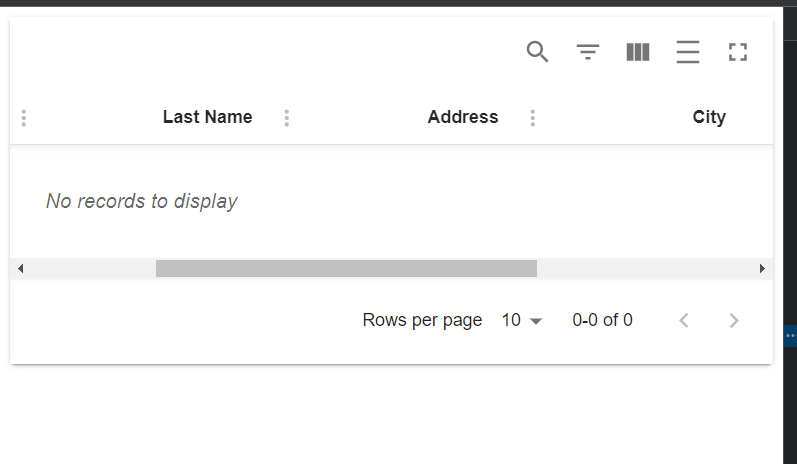 No Records Fallback component · Issue #483 · KevinVandy/material-react ...