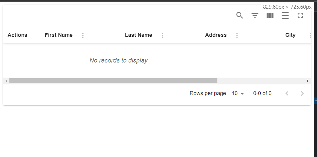 No Records Fallback component · Issue #483 · KevinVandy/material-react-table · GitHub