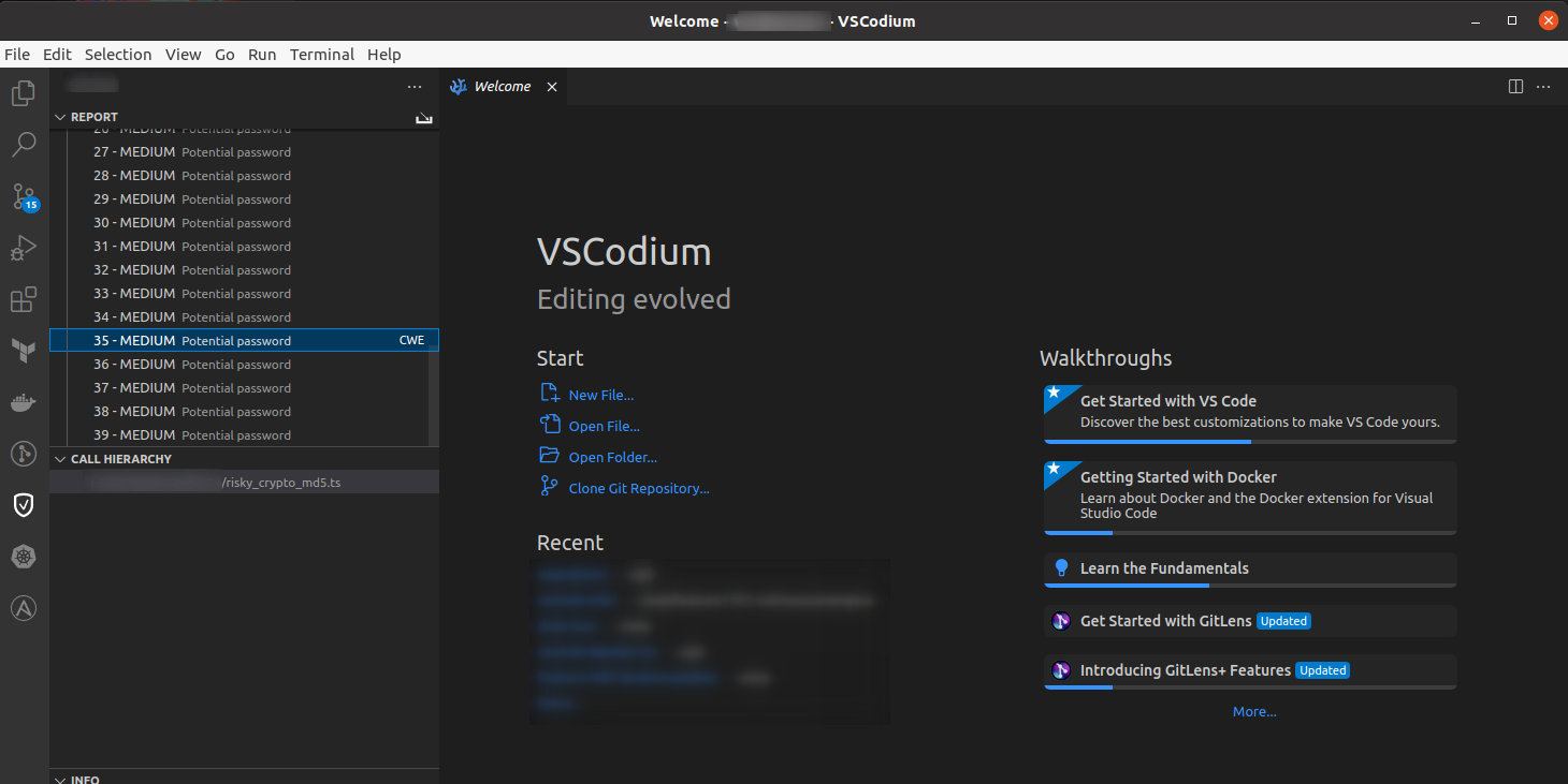VS Code plugin does not work correctly with reports of the scantype "secretScan" · Issue #23 ...
