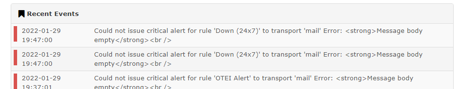 LibreNMS alerting mail stops working after some time · Issue #13734 · librenms/librenms · GitHub