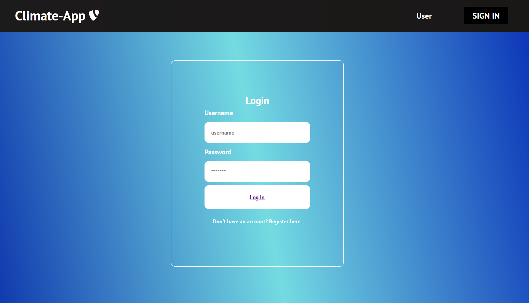 GitHub - WebProjektiR14/climate-app