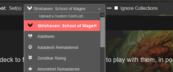 Set dropdown to narrow on FF · Issue #241 · Senryoku/Draftmancer · GitHub