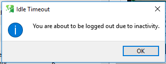 server timeout/inactivity messages are overlaying each other · Issue ...