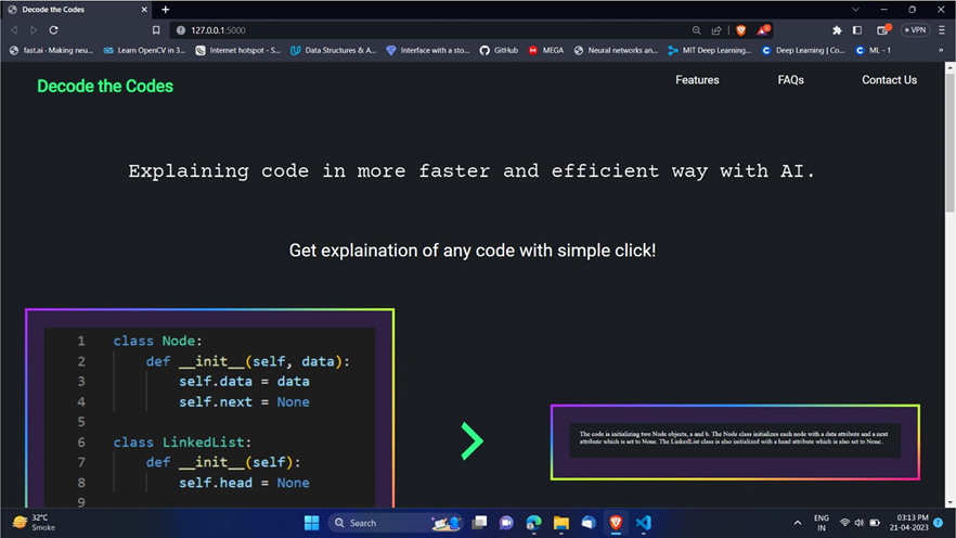 GitHub - neeha120/Code-Explaining-Website