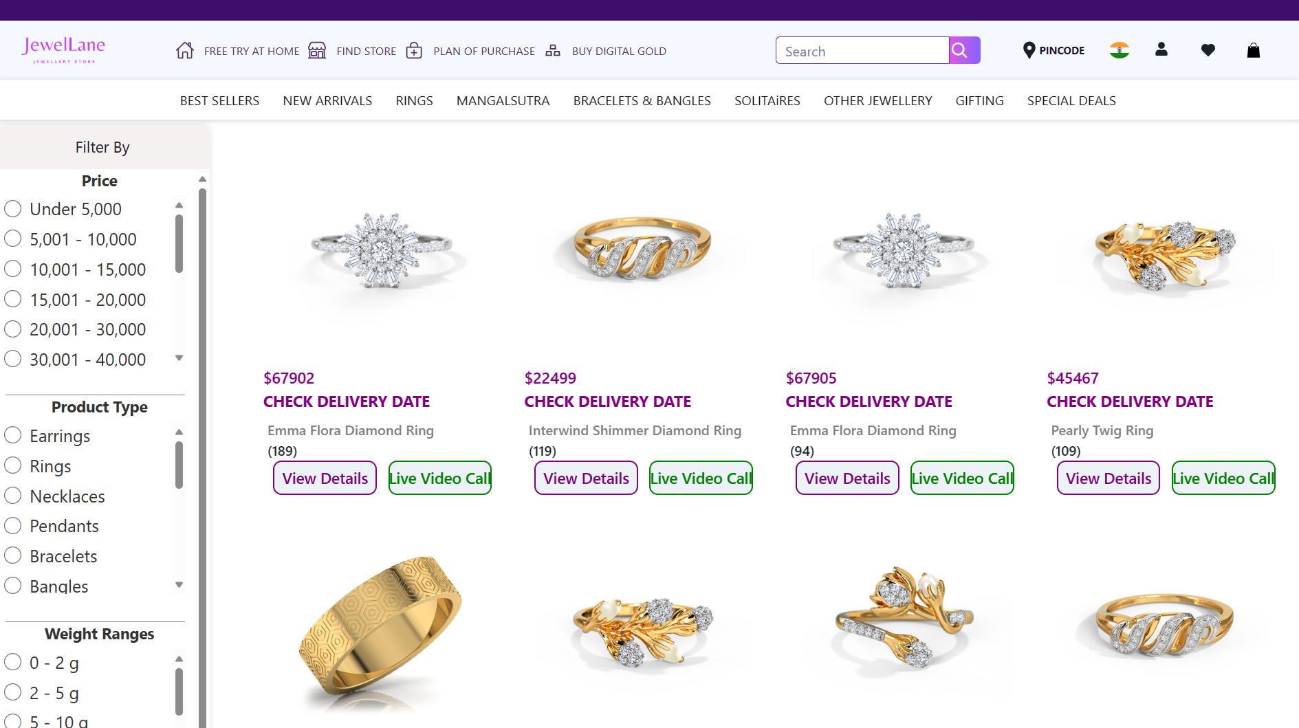 GitHub - Satyamjha24/Jewellane: Jewel Lane is a clone of an e-commerce ...