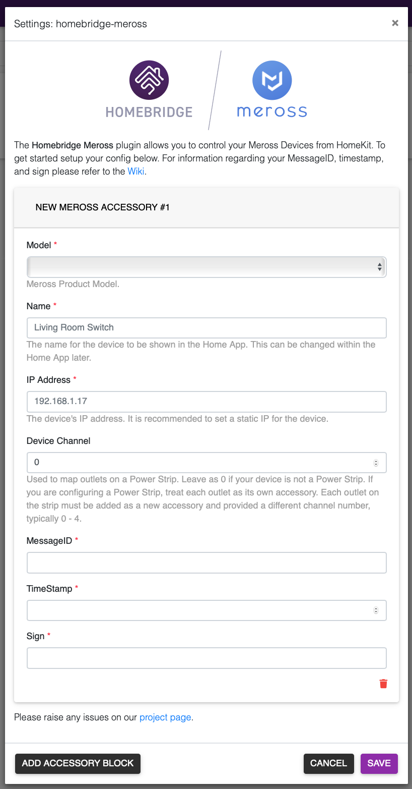 Setting up with Homebridge-meross with HTTP Catcher · Issue #26 · homebridge-plugins/homebridge ...