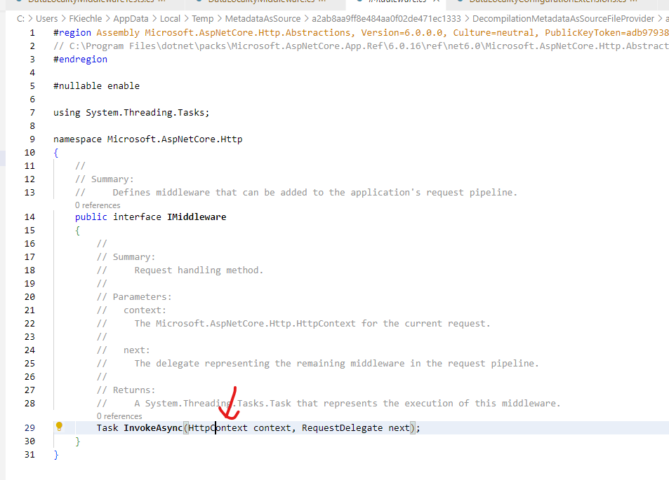 Cannot Go To Definition Inside A Definition Issue 6021 Dotnet 