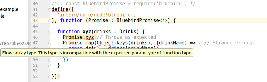 Bluebird And Flow Promise Map Over Object Keys · Issue 4121