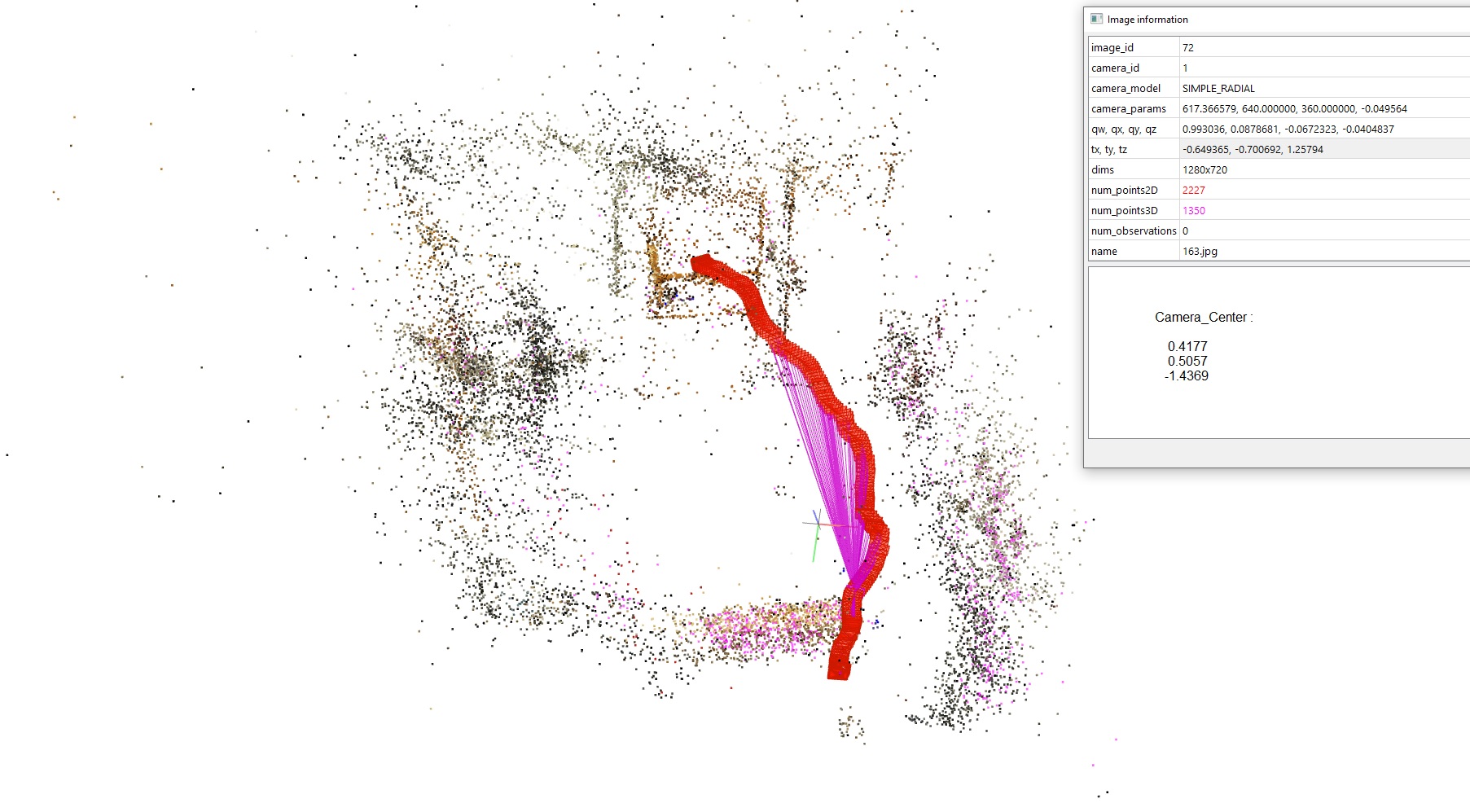 Find 3D position of a point from images · Issue #1596 · colmap/colmap · GitHub