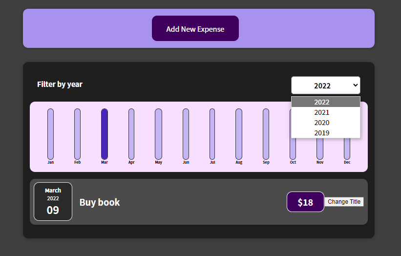 GitHub - azhimArief/Expense-Tracker: Learning process of building an ...