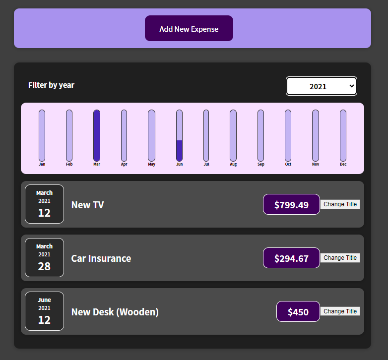 GitHub - azhimArief/Expense-Tracker: Learning process of building an ...