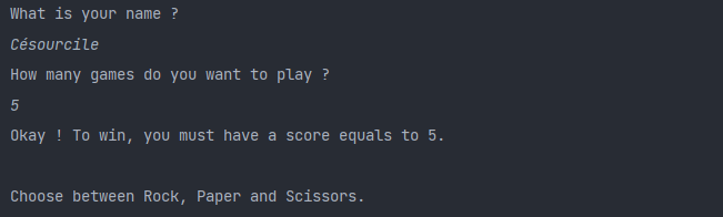 GitHub - cesourcile/Rock-Paper-Scissors