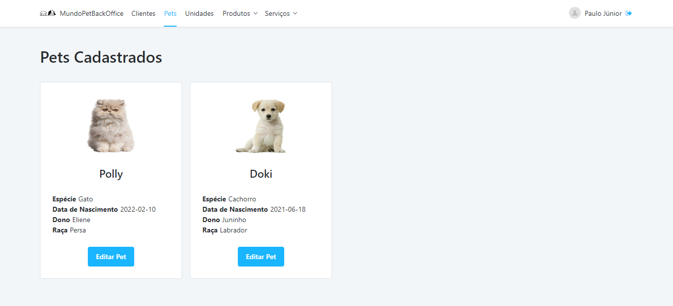 GitHub - Pjota94/mundoPetOutSystems: Uma aplicação de um pet shop, onde ...