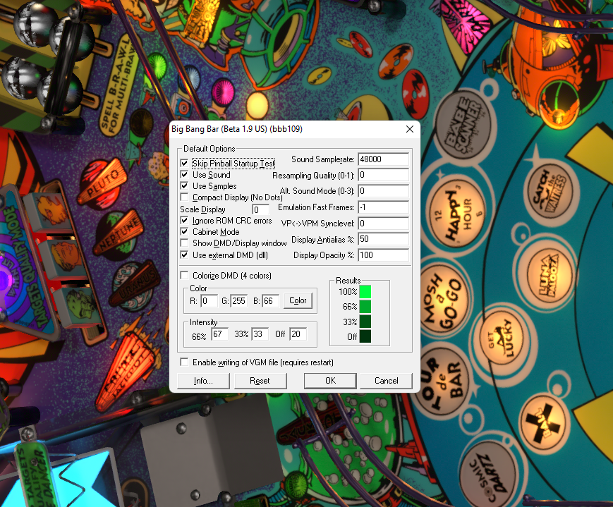 UI menu called from F1 · Issue #335 · vpinball/vpinball · GitHub