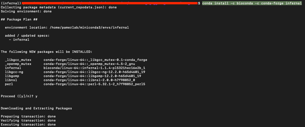 Conda version 1.1.4 but -h shows 1.1.3 · Issue #32 · EddyRivasLab/infernal · GitHub