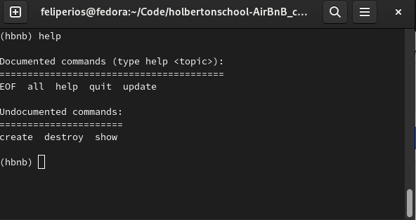 GitHub - alejandrouran/holbertonschool-AirBnB_clone