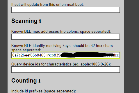 irk and pairing · Issue #766 · ESPresense/ESPresense · GitHub