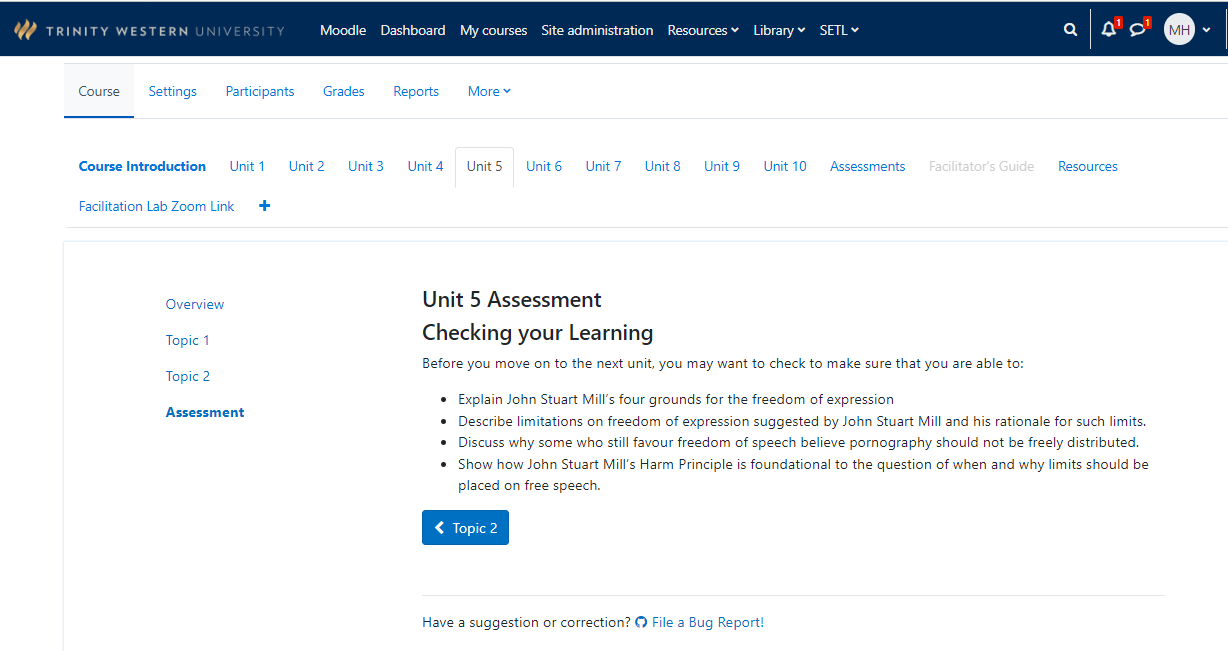 PHIL 210 GX FA 2022 · Issue #663 · TWUOnline/bug-tracking · GitHub